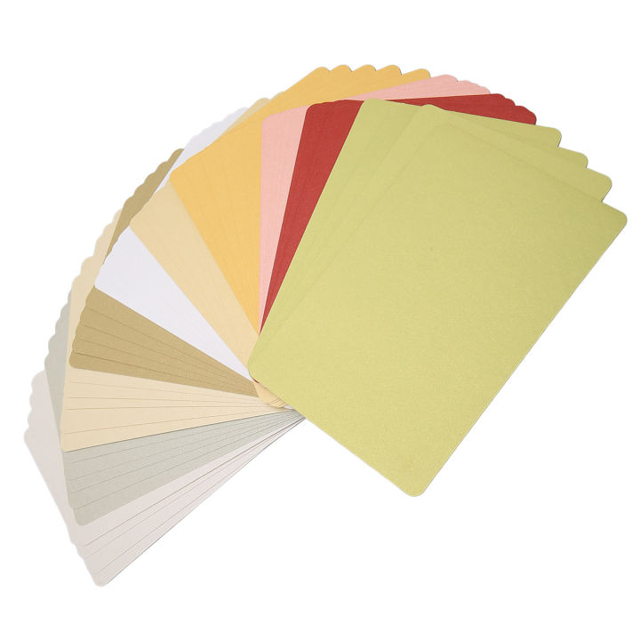 Metallic Cardstock Pearlescent Cardstock Durable Blank Assorted Colors ...