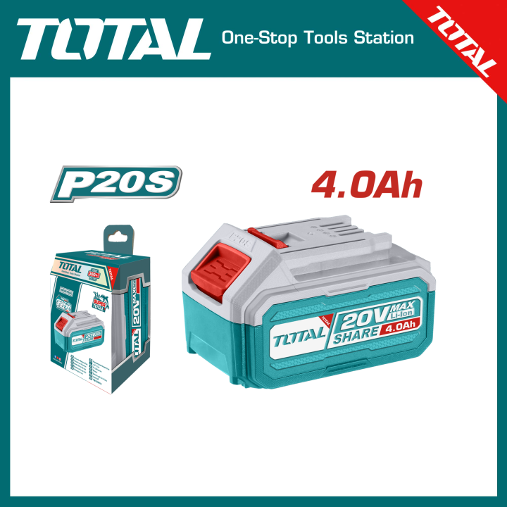 TOTAL 20V 4.0Ah Li-ion Battery TFBLI2002 | Daraz.com.bd