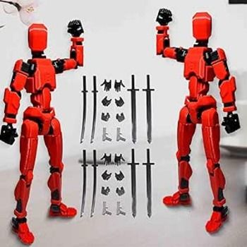 Childrenworld Joint Man Action Figure Flexible Multi-jointed Robot ...