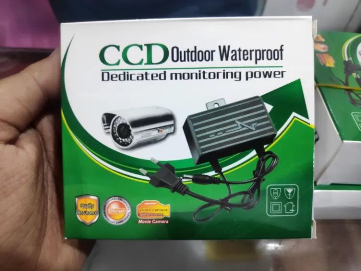 12V 2A Outdoor Waterproof AC/DC Power Adapter for CC Camera | Daraz.com.bd