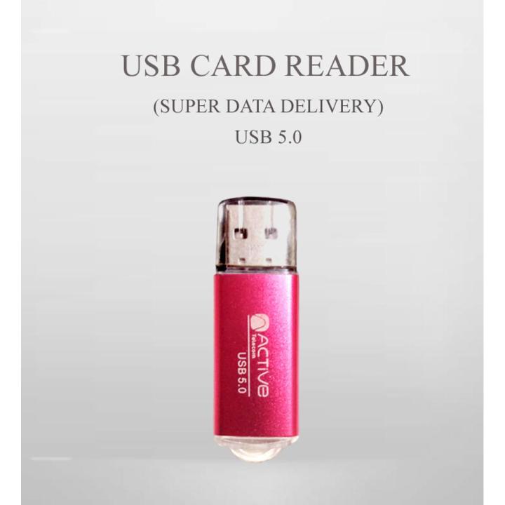 Card Reader METAL BODY Mini SD Memory CARD READER For USB Devices ...