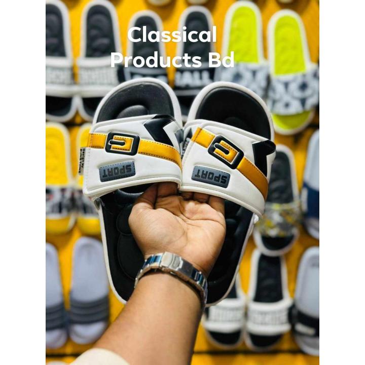Exclusive Design Stylish Slides For Men | Daraz.com.bd