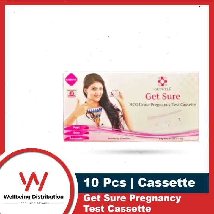 Get Sure Pregnancy Test Strip - 3 Pcs | Daraz.com.bd