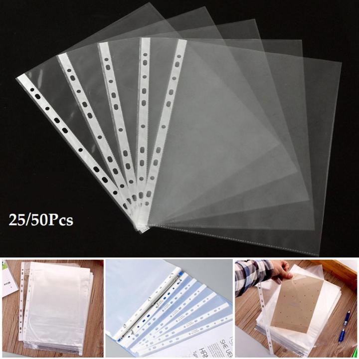 Sheet Protector A4 size Transparent 25/50 pcs | Daraz.com.bd