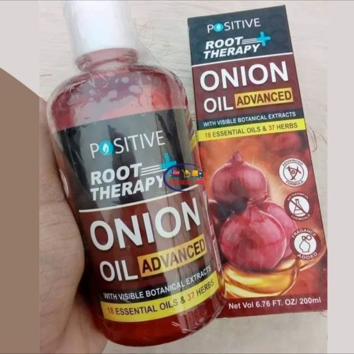 Positive Root Therapy Onion Oil Advanced 200ml Hair Oil | Daraz.com.bd