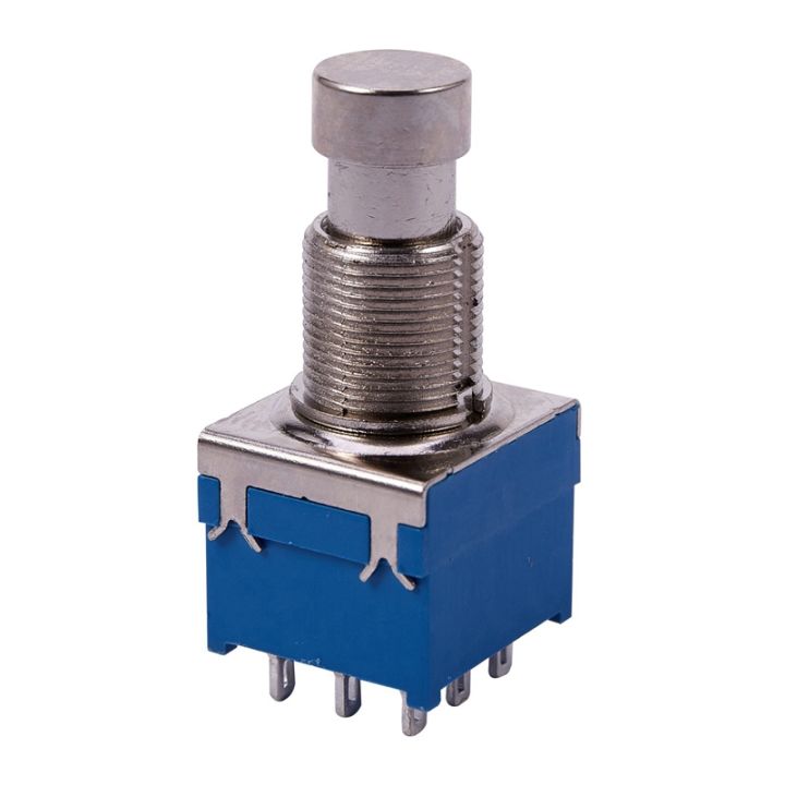 NCANRUI 4X Guitar Effects 3PDT 9-Pin Latching Stomp Pedal Footswitch ...