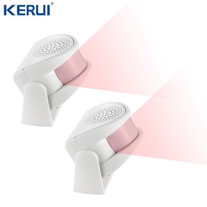 KERUI M5 32 Songs Wireless PIR Motion Sensor Door Bell Shop Visitor Alert Chime Alarm Burglar ...