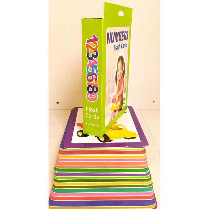 Number Flash Cards For Children | Daraz.com.bd
