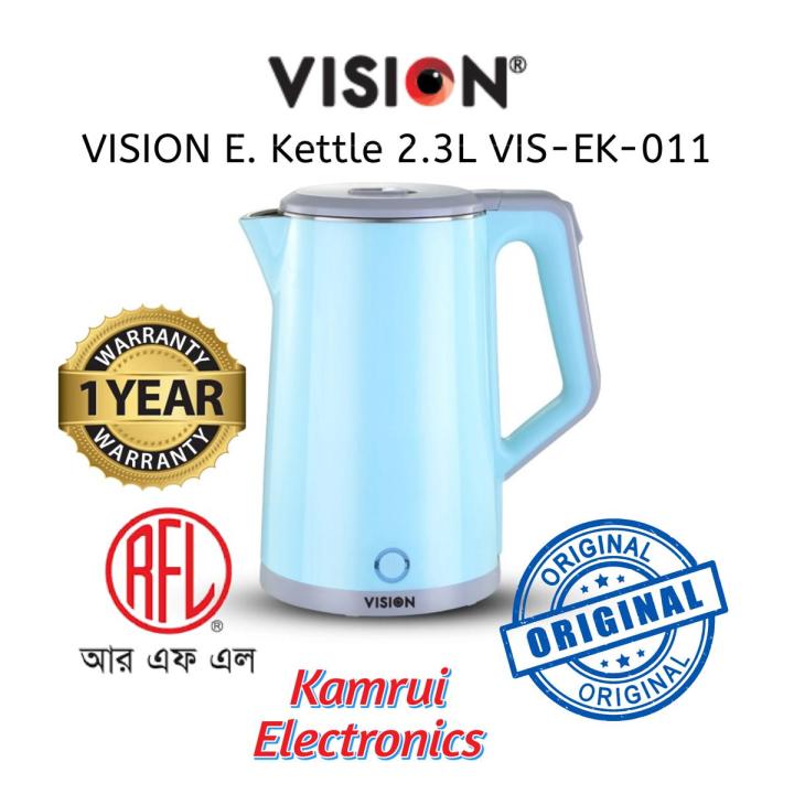 VISION Electric Kettle 2.3L VIS-EK-011 | Daraz.com.bd
