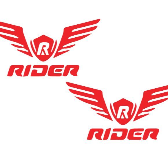 Rider logo Sticker for bike | Daraz.com.bd