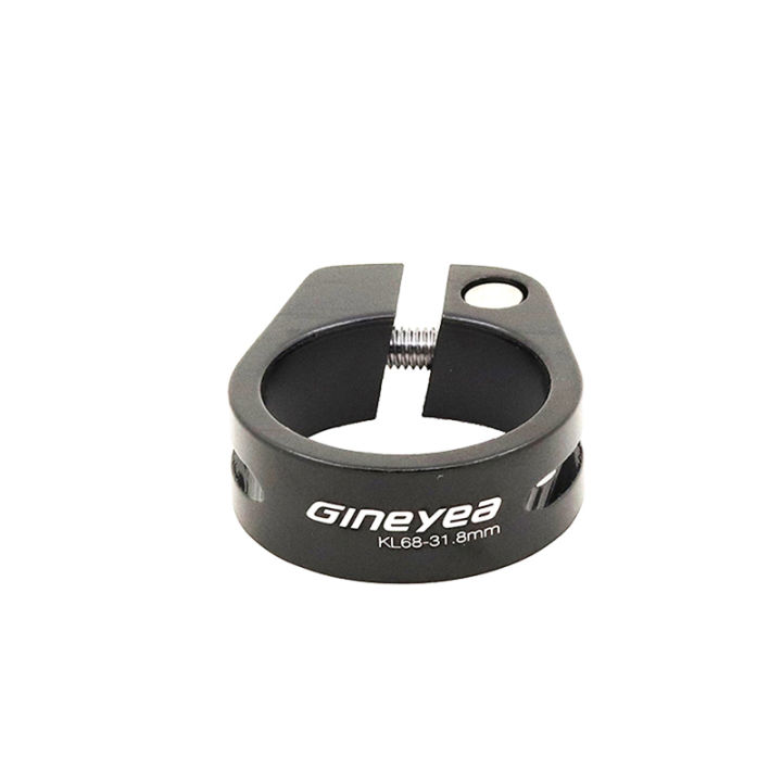Gineyea Aluminum Alloy Road Bicycle Seat Post Clamp 31.8mm/34.9mm Seat Pipe Clamp MTB Bike ...
