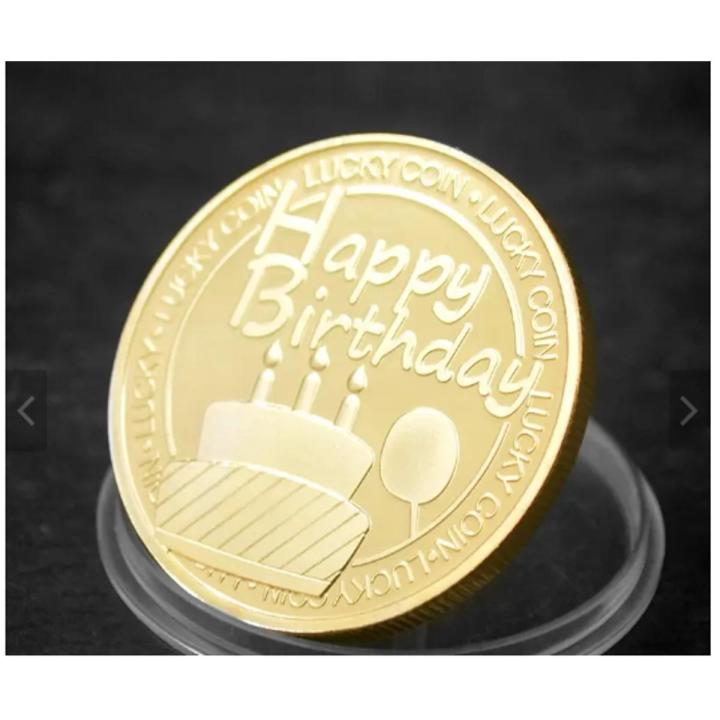 Happy birthday good Luck Metal Coin, I wish you many years full of ...
