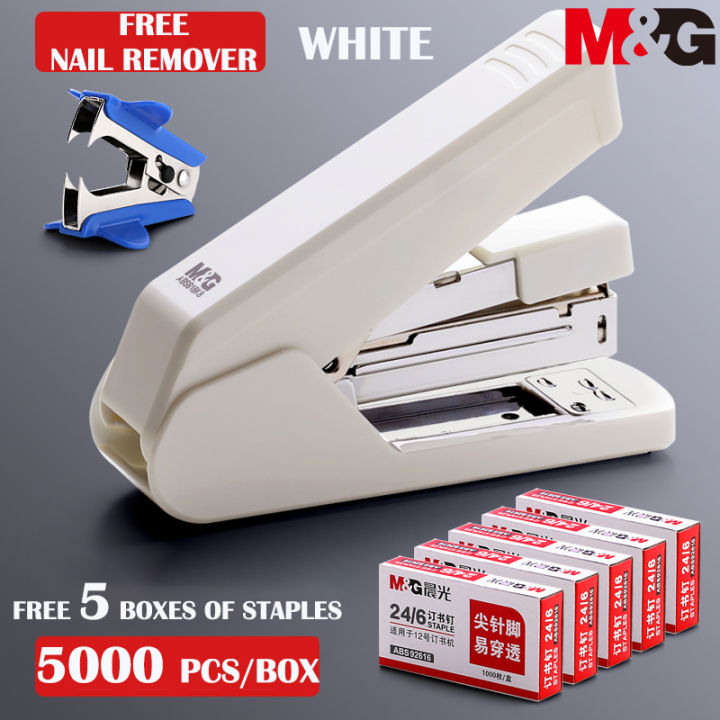 M G Heavy Duty Stapler Effortless Paper Stapling Machine 50 Sheet ...