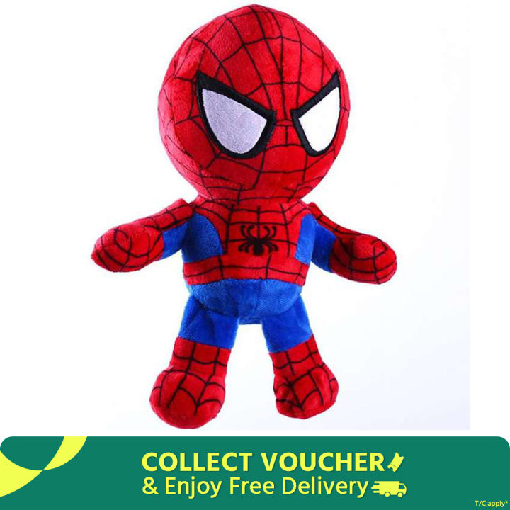 Cute Soft Spiderman Doll Stuffed Plush Toy Kids Children's | Daraz.com.bd