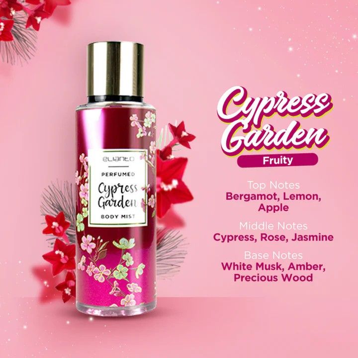 Elianto Perfumed Cypress Garden Body Mist (250 ML) - Malaysia | Daraz ...