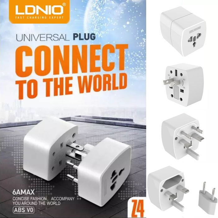 LDNIO Z4 UNIVERSAL PLUG 6A MAX | Daraz.com.bd