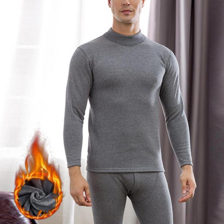 Thermal Underwear Sets For Men Winter Thermos Underwear Long Johns ...