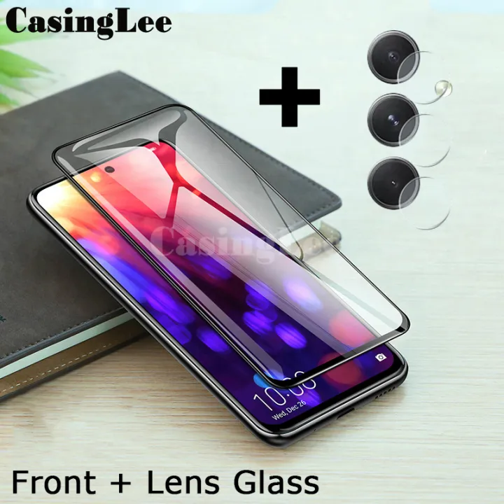 (2 Pieces) For Samsung A25 Screen Protector Tempered Glass + Camera ...