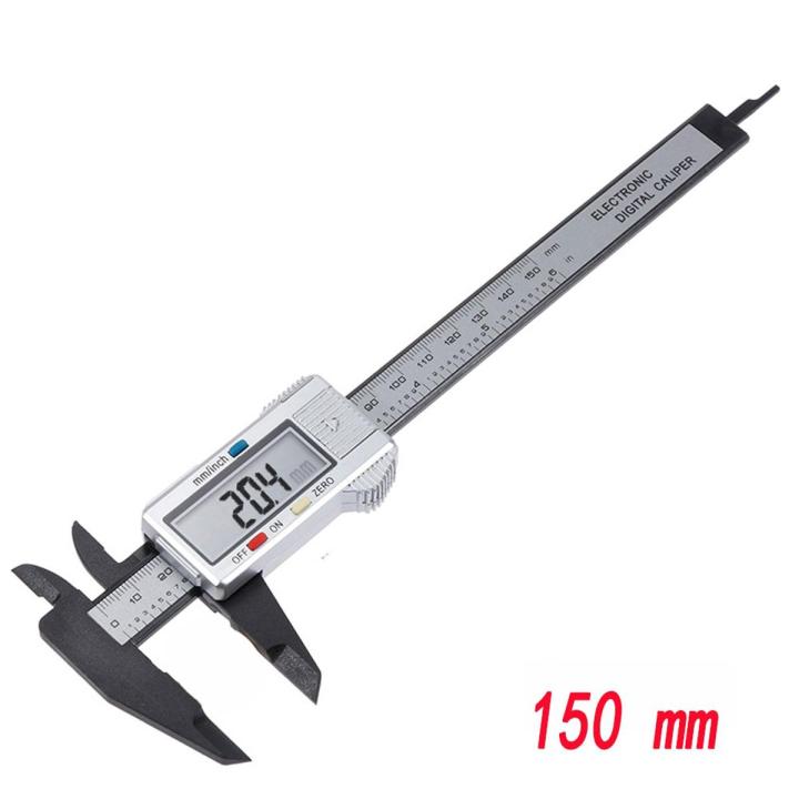 Oauee 150mm 100mm 6 Inch Electronic Digital Caliper Carbon Fiber ...