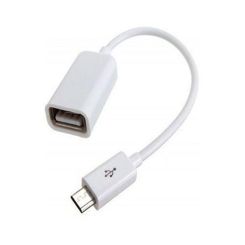 Universal OTG Cable - White | Daraz.com.bd