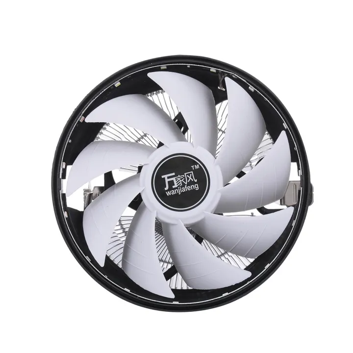 HXSJ Hydraulic CPU Cooler Heatpipe Fans Quiet Heatsink Radiator for Intel 1156 1155 1151 AMD LED ...