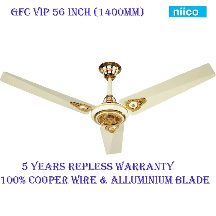 Ceiling Fan GFC VIP 56 inch -1400mm- Copper Wear & Aluminium Blade | Daraz.com.bd