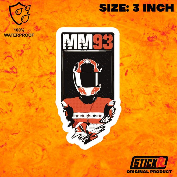 Bike Sticker MM 93 With Free Gift | Daraz.com.bd