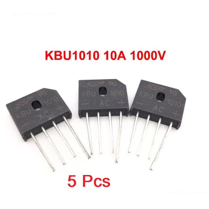 KBU1010 1000V 10A Bridge Rectifier 4 Pin-5Pcs | Daraz.com.bd