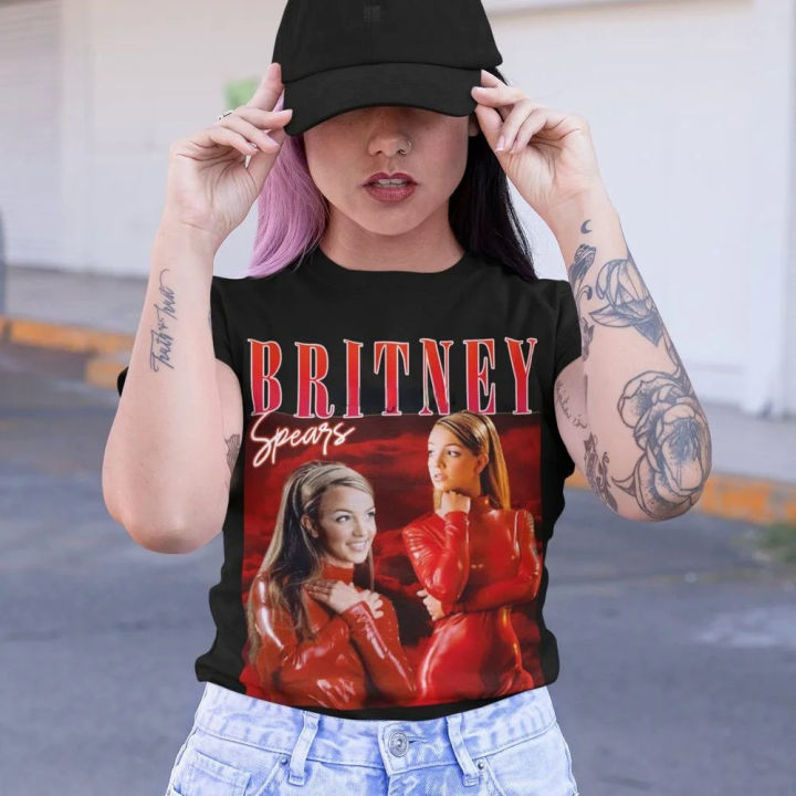 Britney pop culture t shirt Britney Spears t shirt Hit Me Baby One More ...