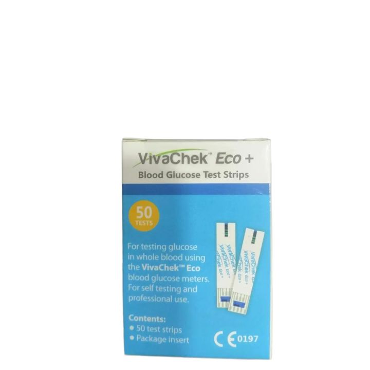 VivaChek Eco + (plus) Blood Glucose 50 Test Strips | Daraz.com.bd
