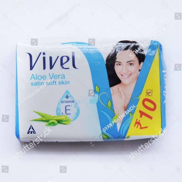 Vivel Aloe Vera Soap,Satin Soft Skin with Vitamin E - 47 gm -3PCS ...