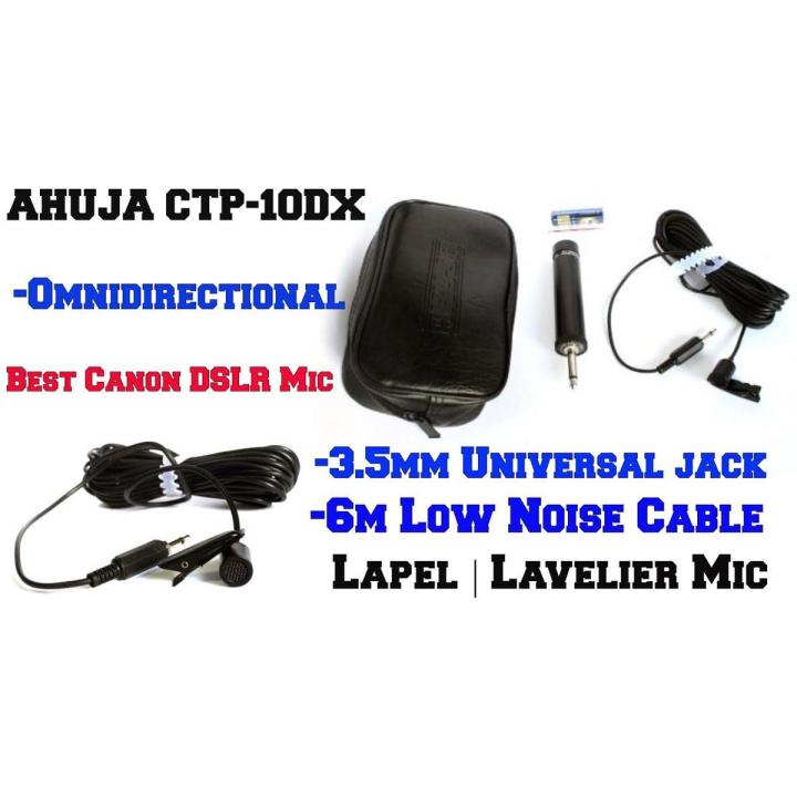 AHUJA CTP 10 DX Clip Microphone | Daraz.com.bd