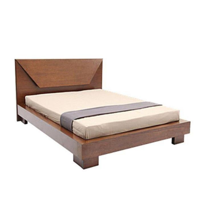 Malaysian MDF Wood Bed - Lacquer Polish | Daraz.com.bd