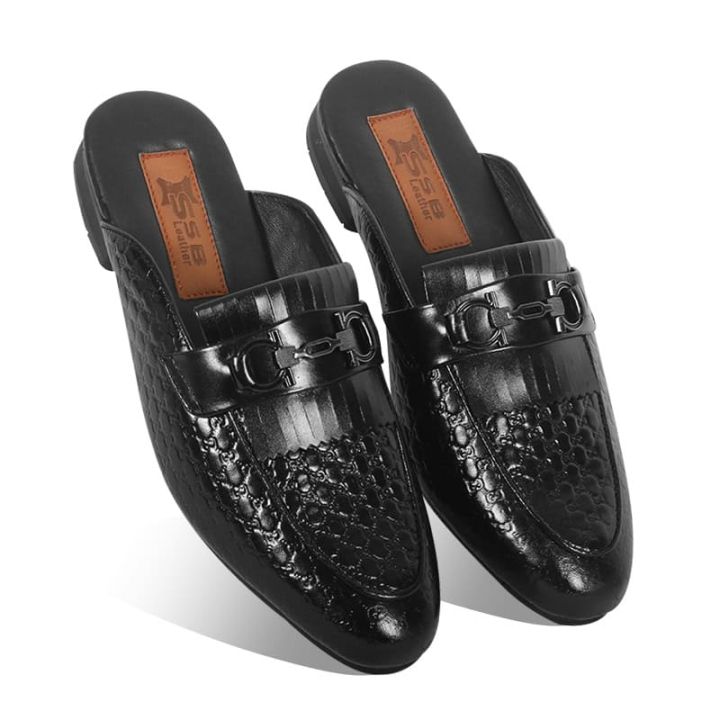 Leather Half Shoes For Men SB-S640 | Premium | Daraz.com.bd