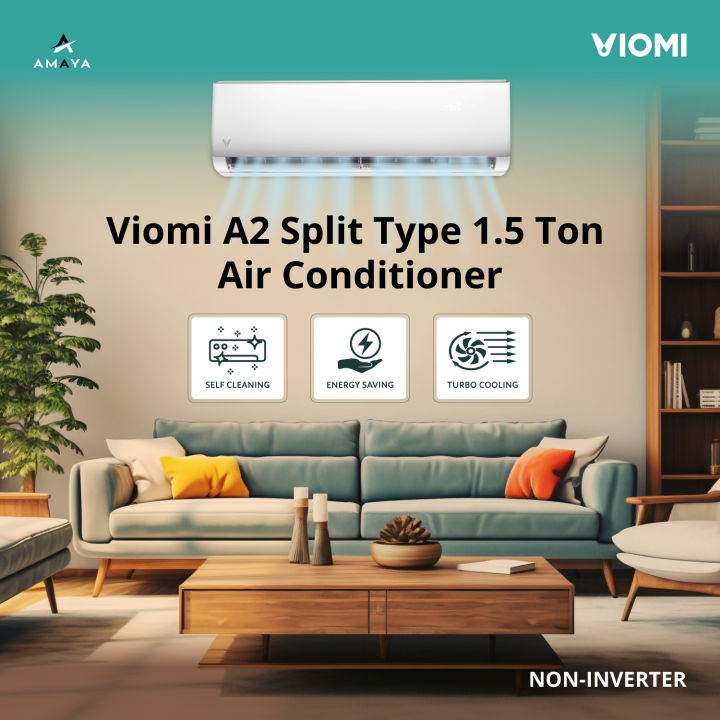 Viomi A2 Split Type Non-Inverter Air Conditioner 1.5 Ton | Daraz.com.bd