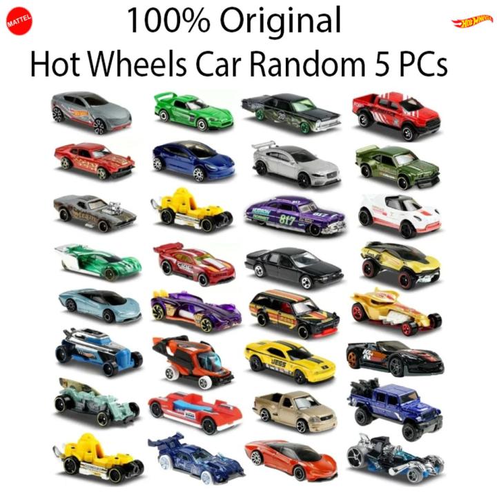 Origienal Hot Wheels Random 5 PCs | Daraz.com.bd