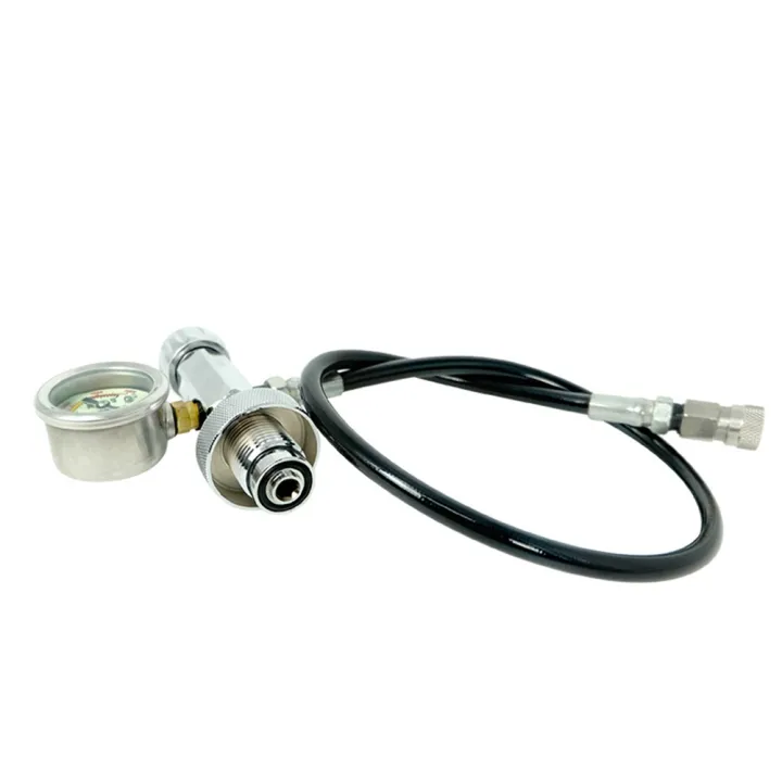 ARELENE Scuba Diving 5000 PSI Tank Dual Gauge Charging Valve SCBA ...