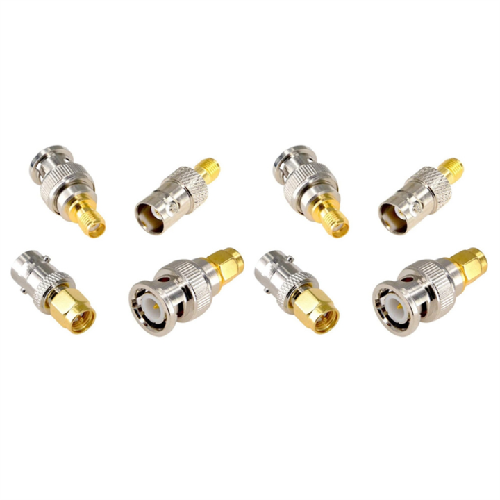 SMA to BNC Kits 2 Set RF Adapter Connector Kits for SDR Ham Radio UV-5R ...