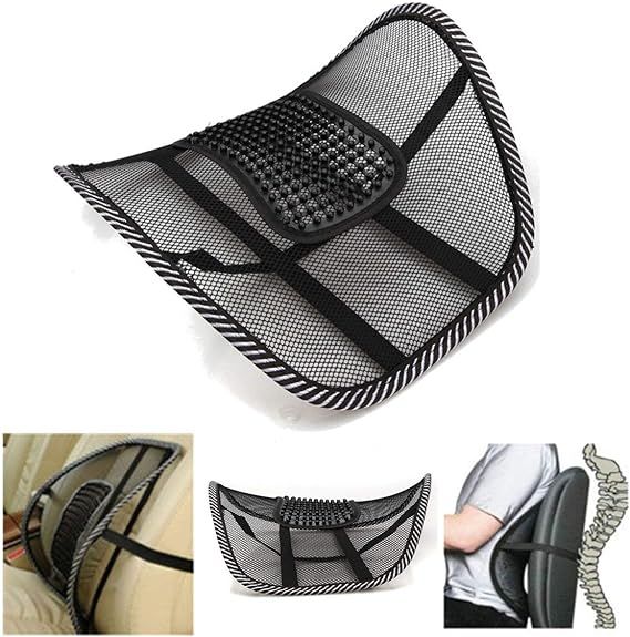 Chair Back Support - Black | Daraz.com.bd