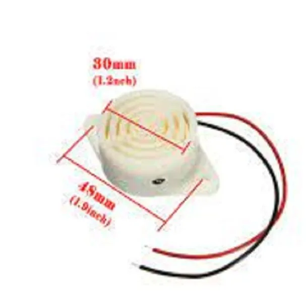 Best Quality 3-24V Piezo Buzzer Alarm Continuous Tone | Daraz.com.bd