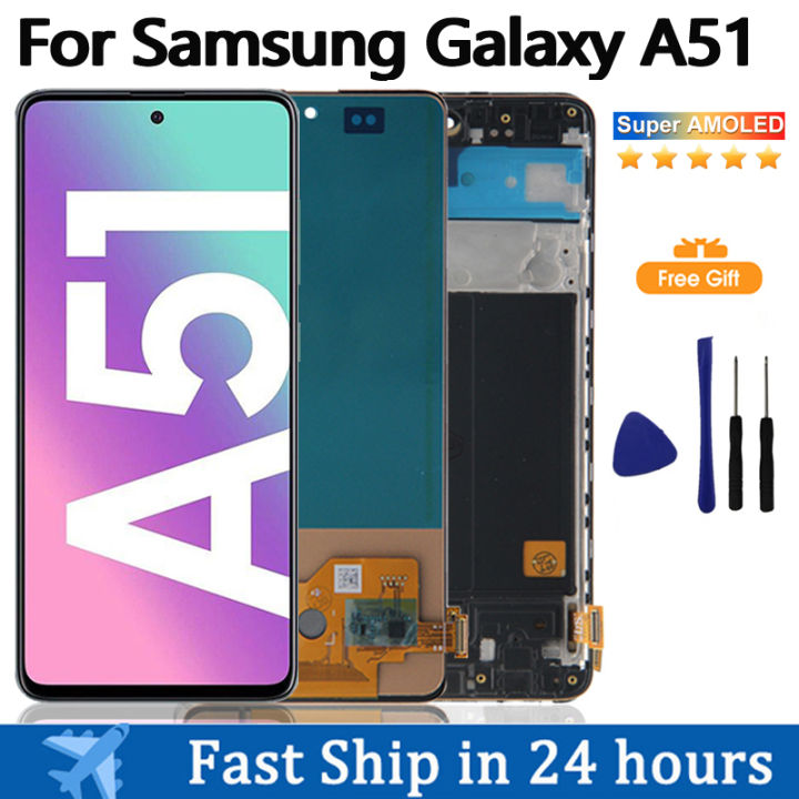 【Great Selection】 A51 Display For Galaxy A51 LCD Display Screen ...