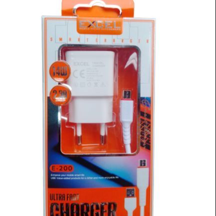 Excel E-200 14W Ultra Fast Micro USB Charger | Daraz.com.bd