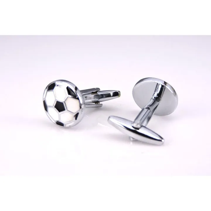 【happy one】WN Brand new high quality enamel black and white football ...
