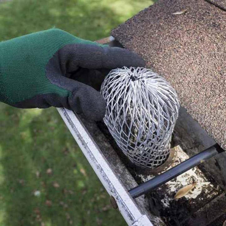 FORIDE 12 Pack Gutter Guard 3 Inch Expandable Aluminium Filter Strainer ...