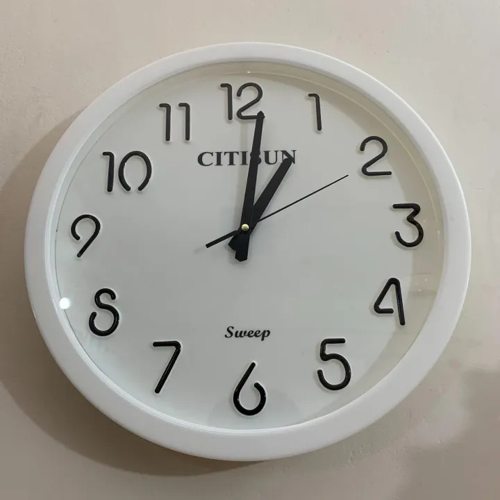 Vintage Fiber Made Citisun Decorative Wall Clock | Daraz.com.bd