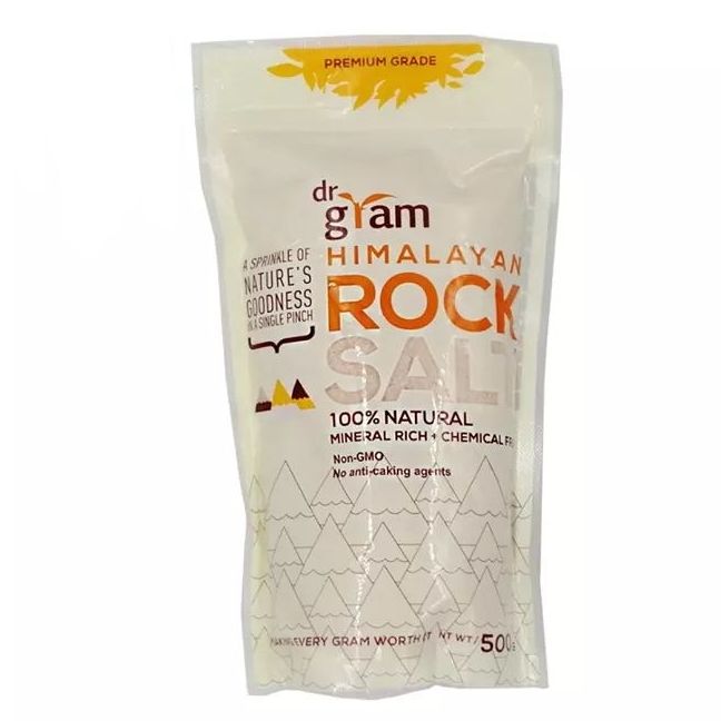 Dr.Gram Himaliyan Rock Salt 500 gm | Daraz.com.bd