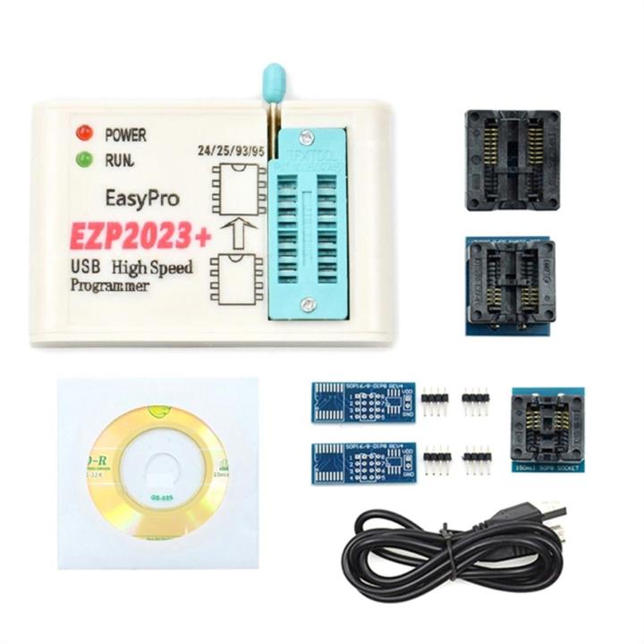 EZP2023 High-Speed SPI FLASH Programmer EZP2023 Accessories Support 24 ...