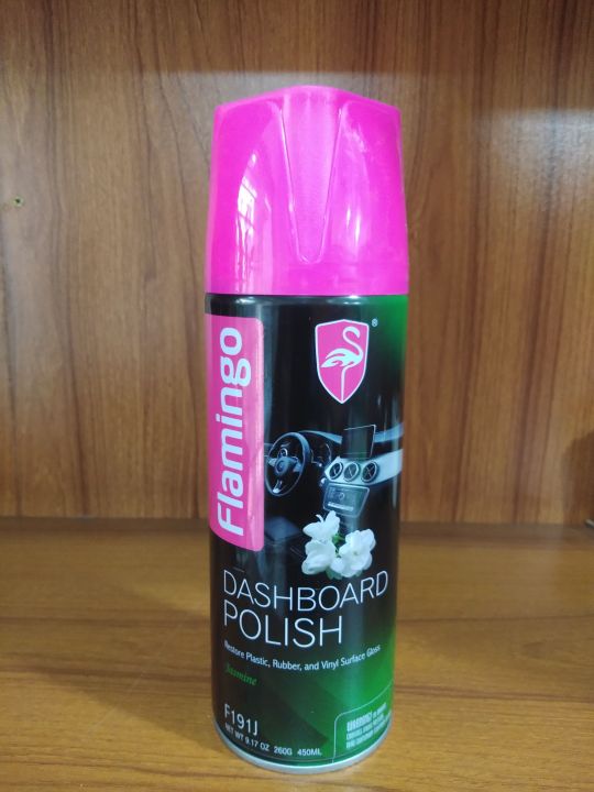 Flamingo Dashboard Polish Jasmine- 450ml, Car Motorbike Leather ...