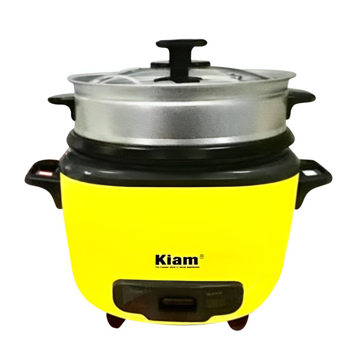 Kiam DRC-9704 (Double Pot) Drum Rice Cooker - 2.8 Litre | Daraz.com.bd