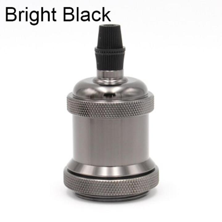【VisioN Shop】Edison Lamp Base Aluminum Pendant Bulb Retro Decorative ...